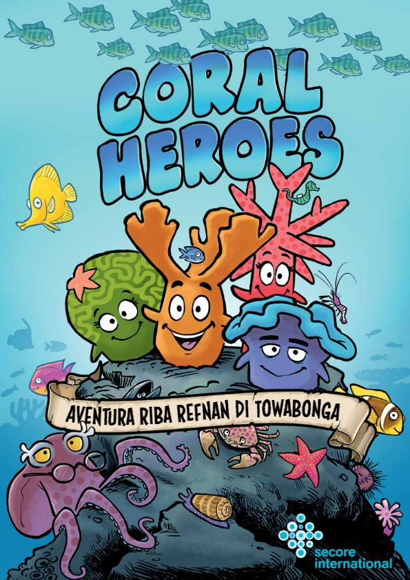 Comic Book Coral Heroes Papiamentu | Carmabi